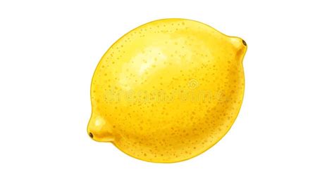 A Single Yellow Lemon With A Smooth Dimpled Surface Is Shown On A