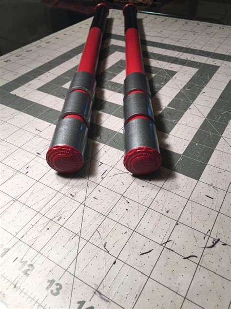 Daredevil Batons Costume Cosplay Maxx Grey Creations