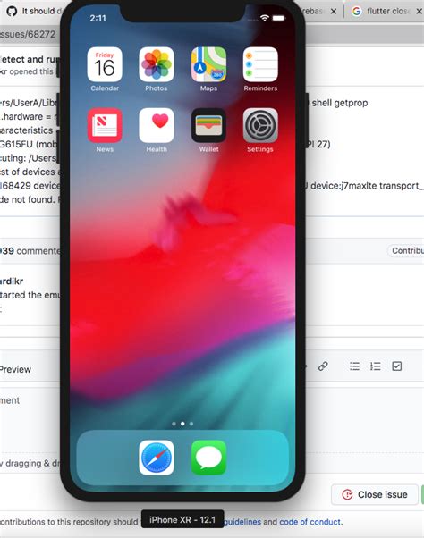 It Should Detect And Run On IOS Emulator Issue Flutter Flutter GitHub