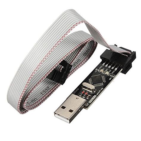 Buy 5pcs Usbasp Usbisp 3 3 5v Avr Downloader Programmer With Atmega8