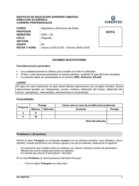 4683 Algoritmos Y Estructura De Datos Es Pdf Constructor