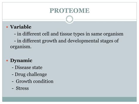 Proteomics Scope And Its Importance By Aniqa Atta Ppt