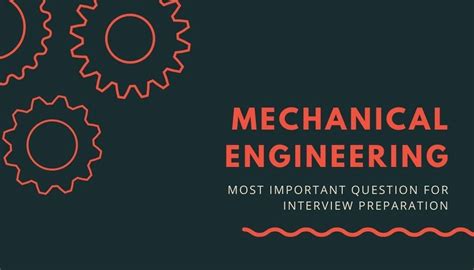 Mechanical Engineering Interview Question Answer Wisdom TechSavvy Academy