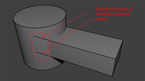 Rendering Why The Inner Edge Line Segments Are Drawn In Freestyle Render Output Blender