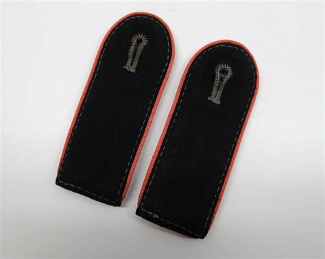 Ww2 German Army Wrapper Uniform Shoulder Board Set Pair Strap Tunic