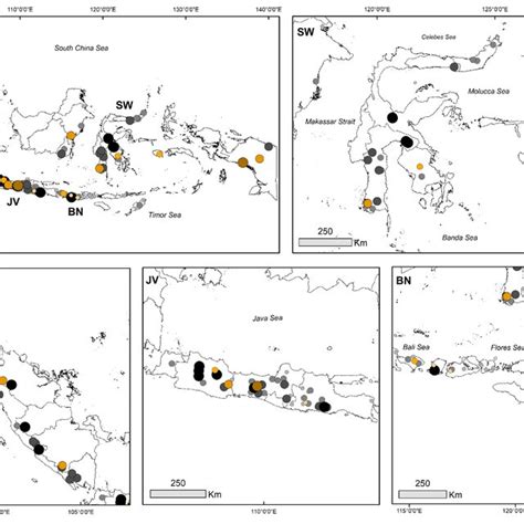 A Distribution Of Hydropower Capacity Across The Major Islands In