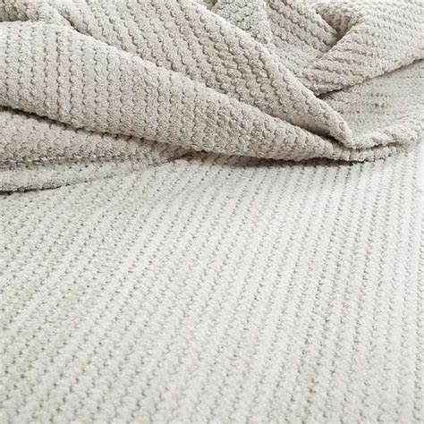 Ilford Plush Wave Ripple Effect Corduroy Upholstery Fabric In Cream Co