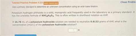 Solved Tutored Practice Problem 4 5 8 Close Proble Use A