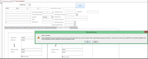 Solved ODBC Call Failed Error Access SQL Experts Exchange