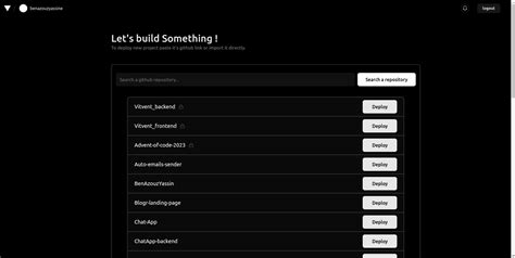 Github Benazouzyassinvercel Clone