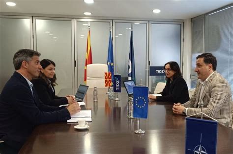 North Macedonia Free Zones Authority Dtidz Редовна средба со Гересхајмер Директорот Гоце