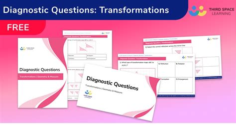 [free] Gcse Transformations Diagnostic Questions Third Space Learning