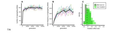 Fig S1 Mutation Selection Balance And Mutation Effect Sizes In