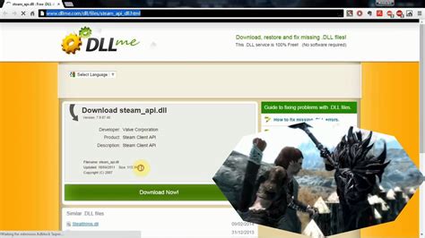 steam api dll error fix skyrim youtube