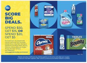 Pandg Good Everyday Rebate Printable Rebate Form