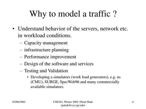 Ppt Network Traffic Modeling Powerpoint Presentation Free Download