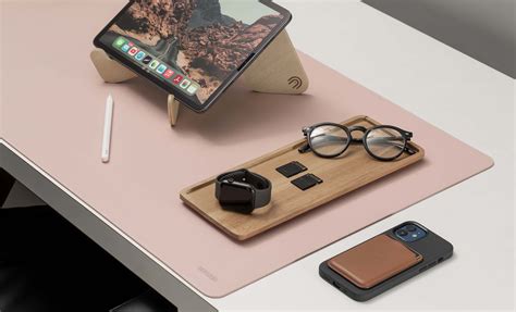 dotgrid desk mat pink blankspace