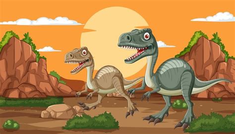 선사시대 풍경 의 공 들 무료 벡터