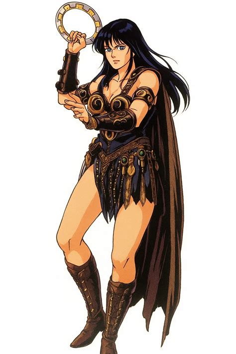 Xena Warrior Princess Anime Tribute Fan Art By Olirumd On Deviantart