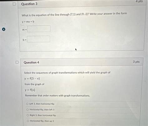 Solved Select the sequences of graph transformations which | Chegg.com