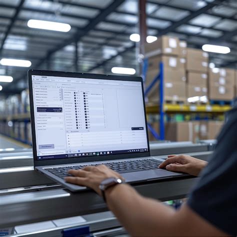A Screenshot Of A Stocktaking Process With Automated Data Entry And