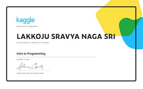 kagglecertified python certificationcompleted continuouslearning