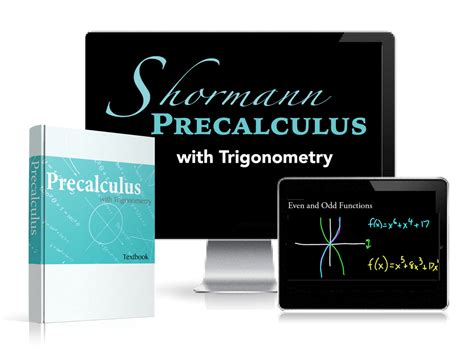 Sibling Subscription For Shormann Precalculus Self Paced Elearning Course Digital Interactive