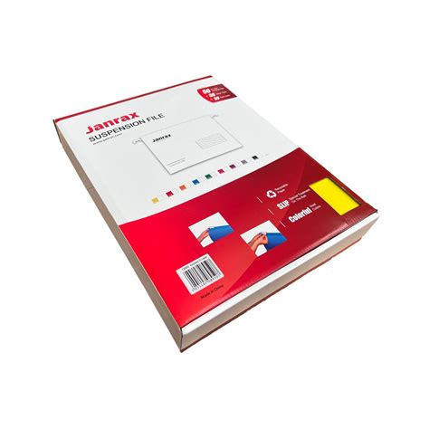 Pack Of 50 White Foolscap Suspension Files Shop Inc