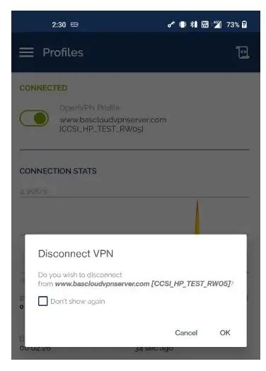 Apps OpenVPN Connect App User Manual