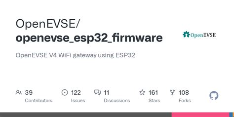OpenEVSE Openevse Esp Firmware Discussions GitHub