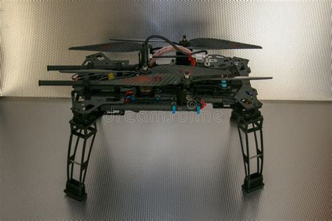 Drone Building Process And Assembly Of Electronic Parts For A Q Stock Image Image Of Hobby