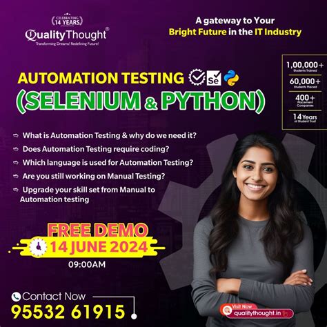 Quality Thought Infosystems On Linkedin Testing Testingtools