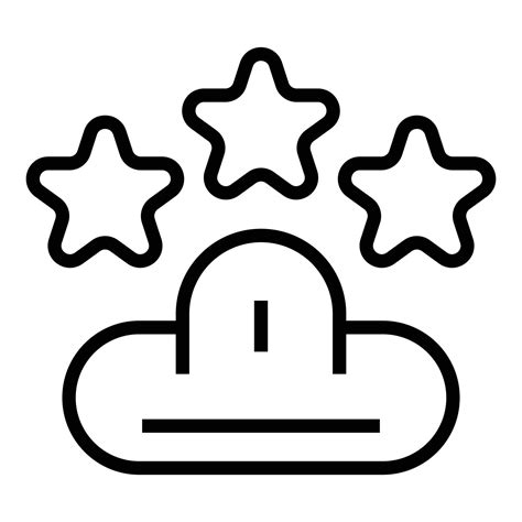 Data Cloud Icon Outline Vector Computer Upload 15063604 Vector Art At