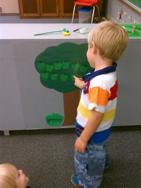 On Our Way To Kindergarten Apple Sorting
