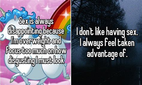 Whisper App And Sex Talks People Reveal Why They Don T Like Having Sex Daily Mail Online