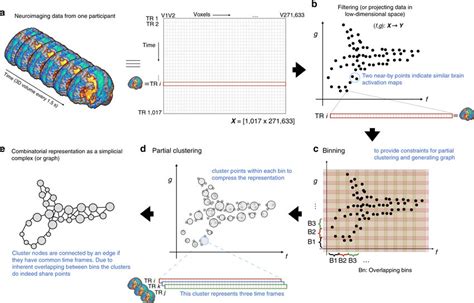 application of mapper to 4d fmri data a pre processed four dimensional