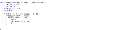 solved 5 implement the findtext function which has two
