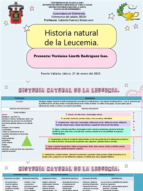 Patologias En Historia Natural De La Enfermedad Leucemia Pdf
