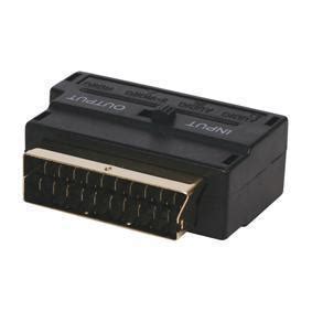 Tulp Verloopstekker Scart Naar Xtulp S Vhs Audio En Video Schakelaar Verguld