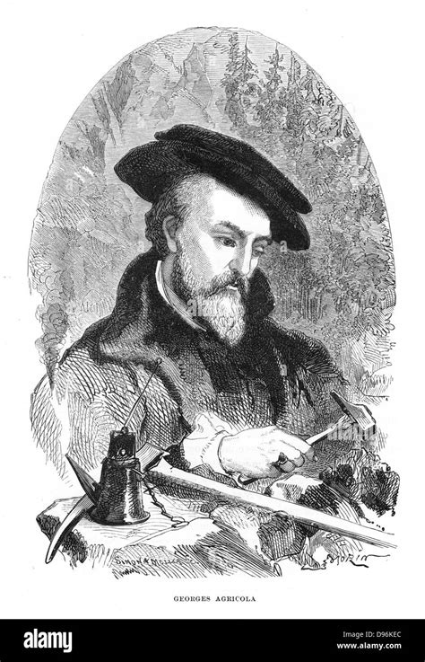 Gravur Von Georgius Agricola Fotos Und Bildmaterial In Hoher