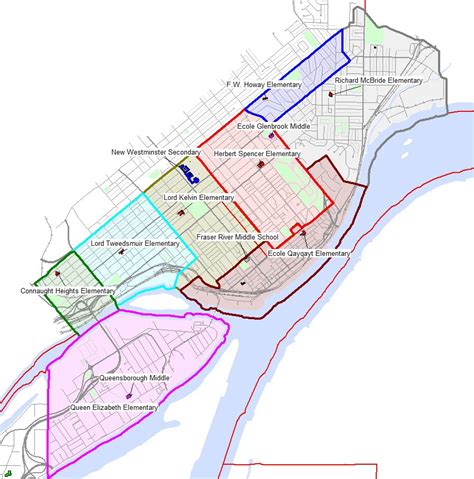 School Catchment Map École Qayqayt Elementary School