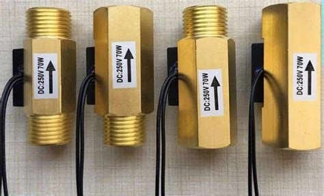 Normally Closed Type Water Flow Sensor Switch Connect On When Water Stops Disconnect When Water