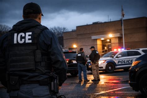 Ice Agents Used Suffolk Police Precinct Parking Lots County Says No