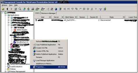 resolving “the citrix metaframe server you have selected is not