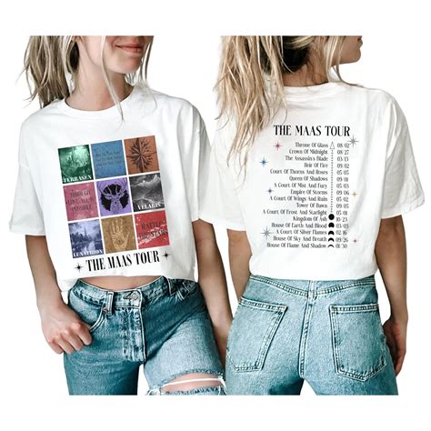 Sarah J Maas Tour Shirt The Maas Tour Tee Sarah J Maas