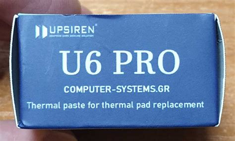 UPSIREN U6 PRO 12,8 Вт жидкая (вязкая) термо прокладка: 520 грн ...