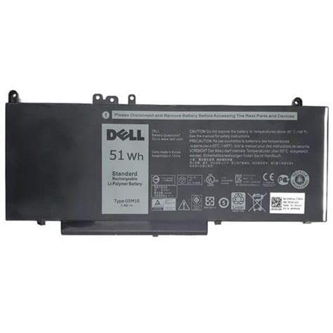 Dell Latitude E3550 Laptop Battery Original G5m10 74v 51wh