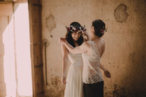 Same Sex Boho Wedding In Tuscany Magnolia Wedding Planner