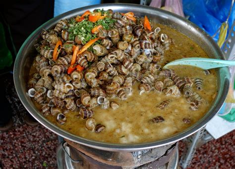 Snails Cooked In Ginger Lemongrass And Chili Snails Recipe Cooking Recipes Exotic Food