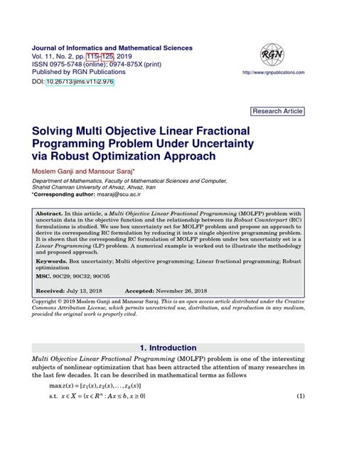 Solving Multi Objective Linear Fractional Programming Problem Under